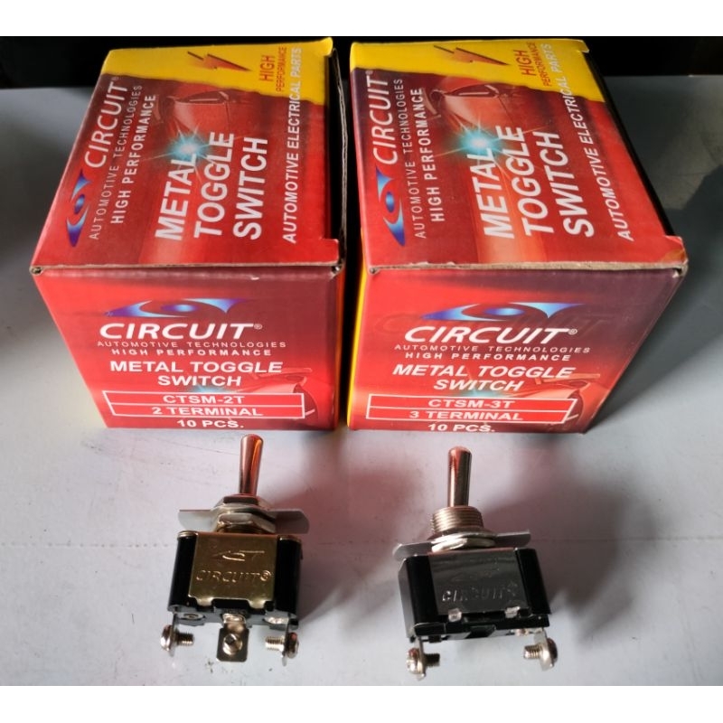 Metal Toggle Switch 2&3 Terminal | Shopee Philippines
