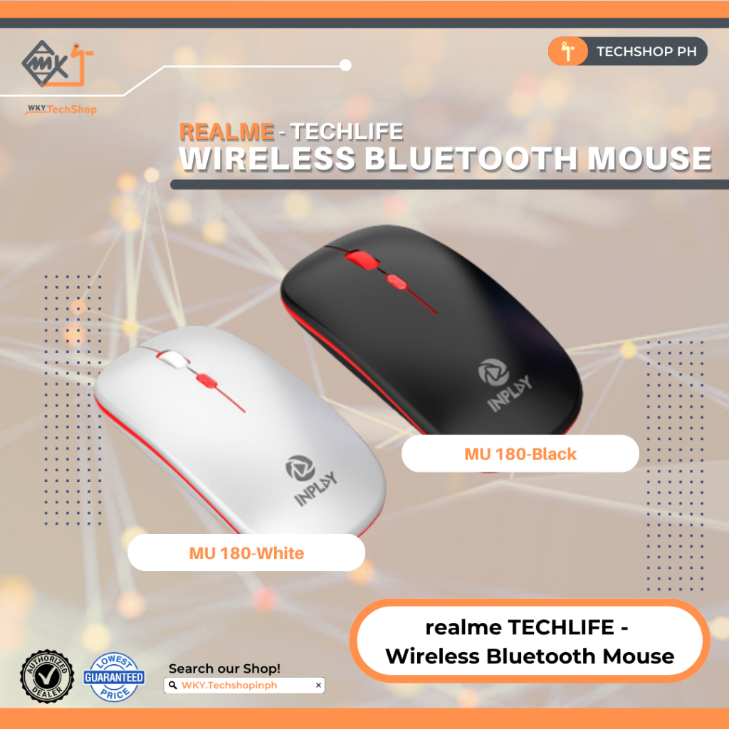 INPLAY - WIRELESS & BLUETOOTH Rechargable Mouse | Shopee Philippines