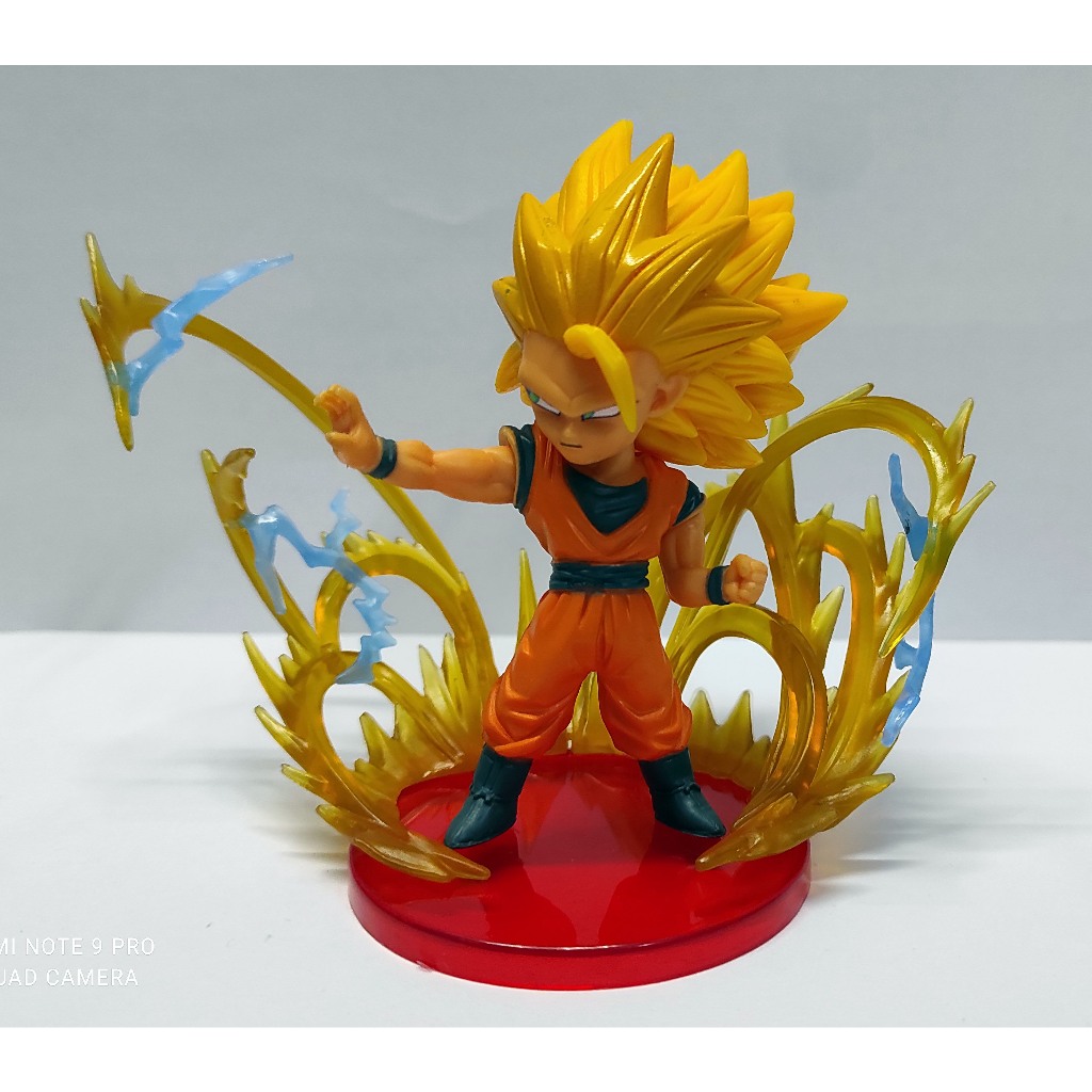 Dragon Ball Z SSJ3 GOKU MINI FIGURE BOOTLEG K.O | Shopee Philippines