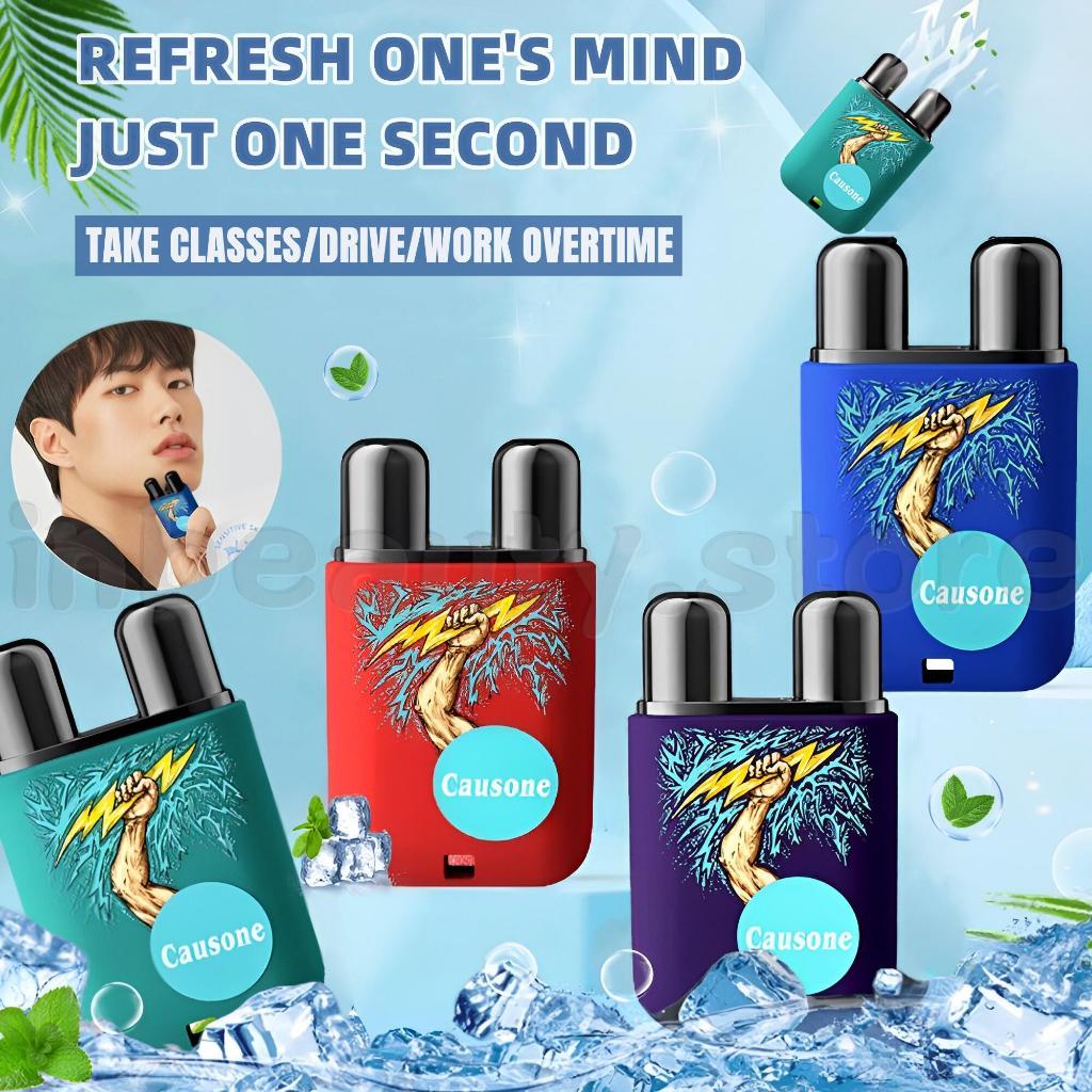 Nasal Herbal Box—Double Hole Vital Oil Energy Bar Cool Nasal Inhaler ...