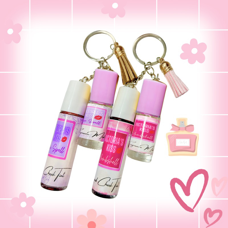 Perfume and Tint Kiss Lip and Cheek Liptint Keychain Tint | Shopee ...