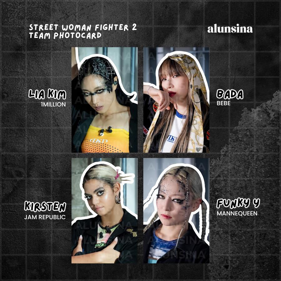 Leader Class Mission | Street Woman Fighter 2 | Photocard | Alunsina ...