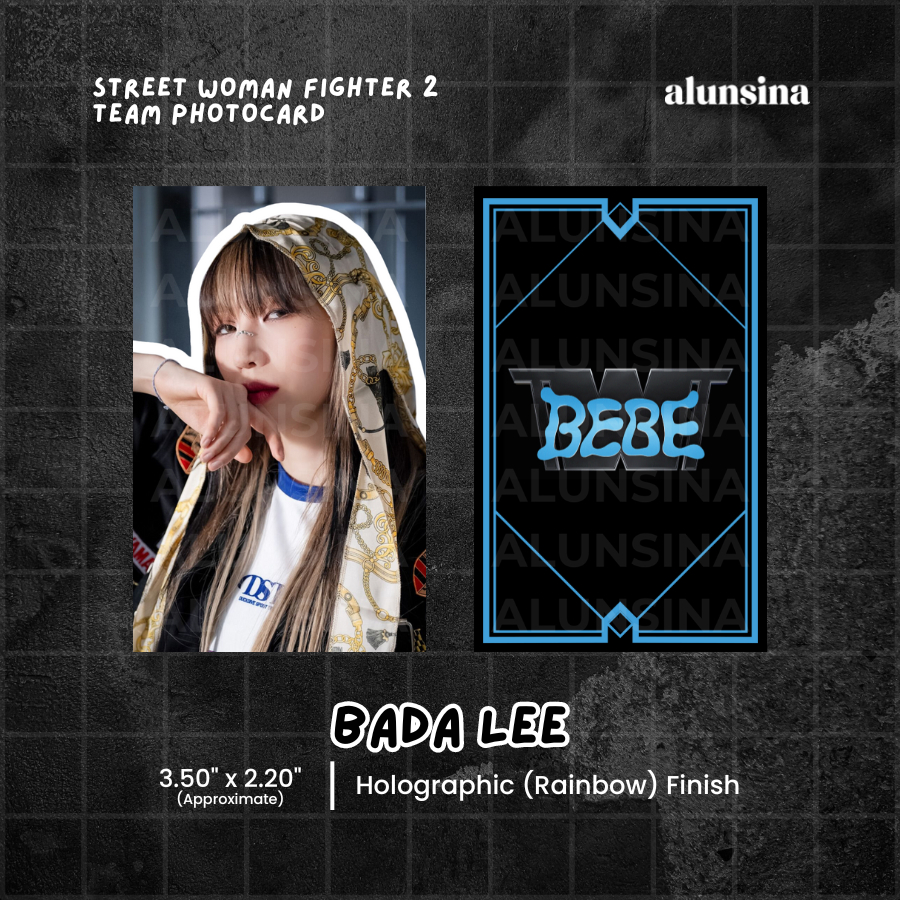 Leader Class Mission | Street Woman Fighter 2 | Photocard | Alunsina ...