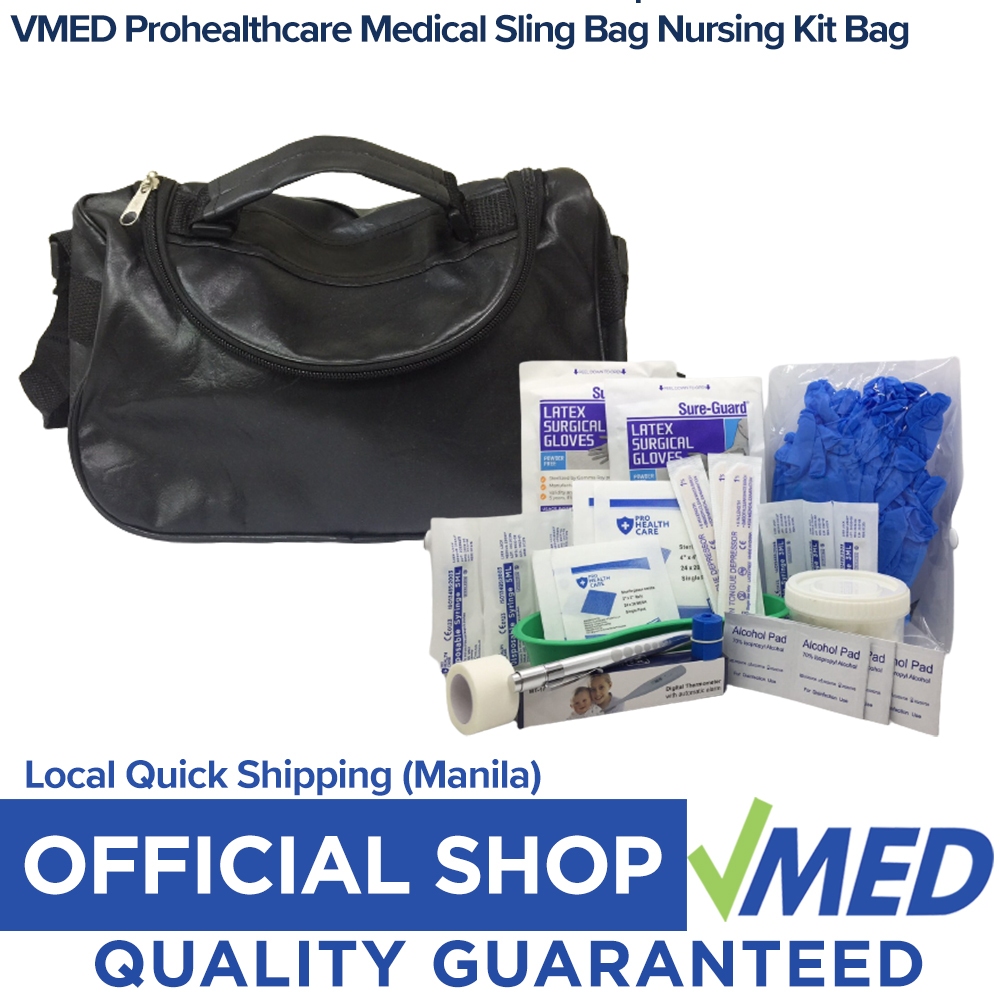 VMED Prohealthcare Medical Sling Bag Nursing Kit Bag | Shopee Philippines