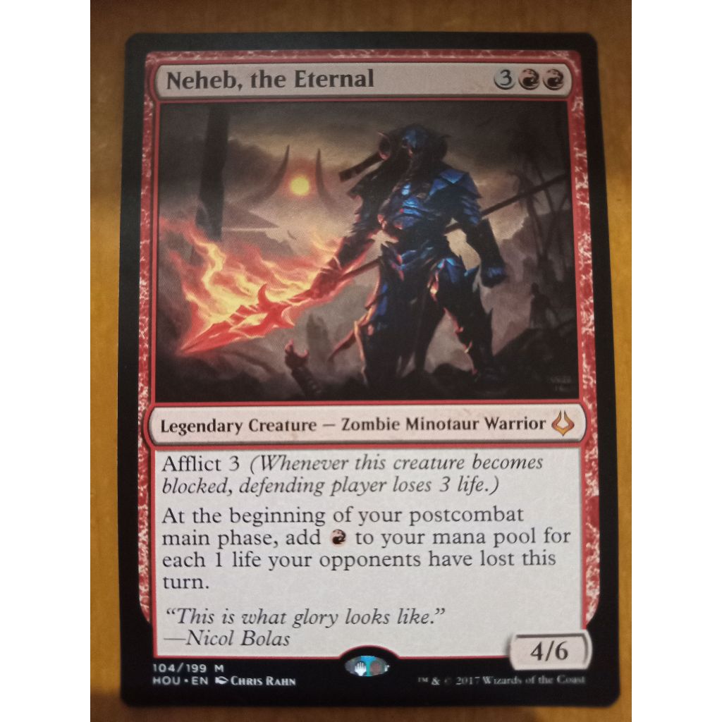 MTG Neheb, the Eternal Mythic Hour of Devastation HOU Magic: the ...