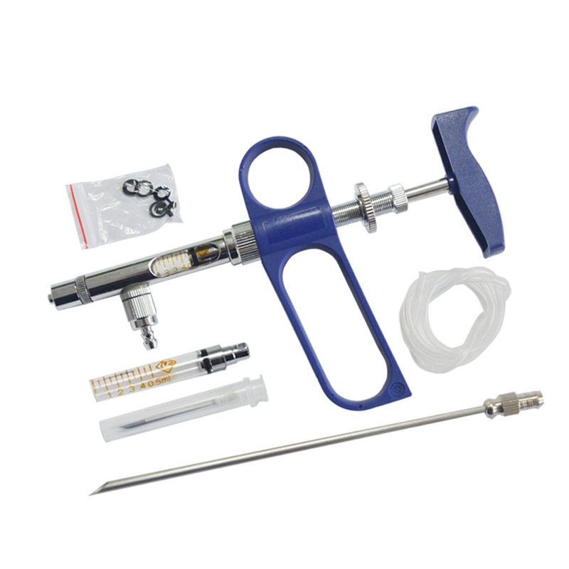 0.5ml Automatic Continuous Syringe Adjustable Veterinary Syringe ...