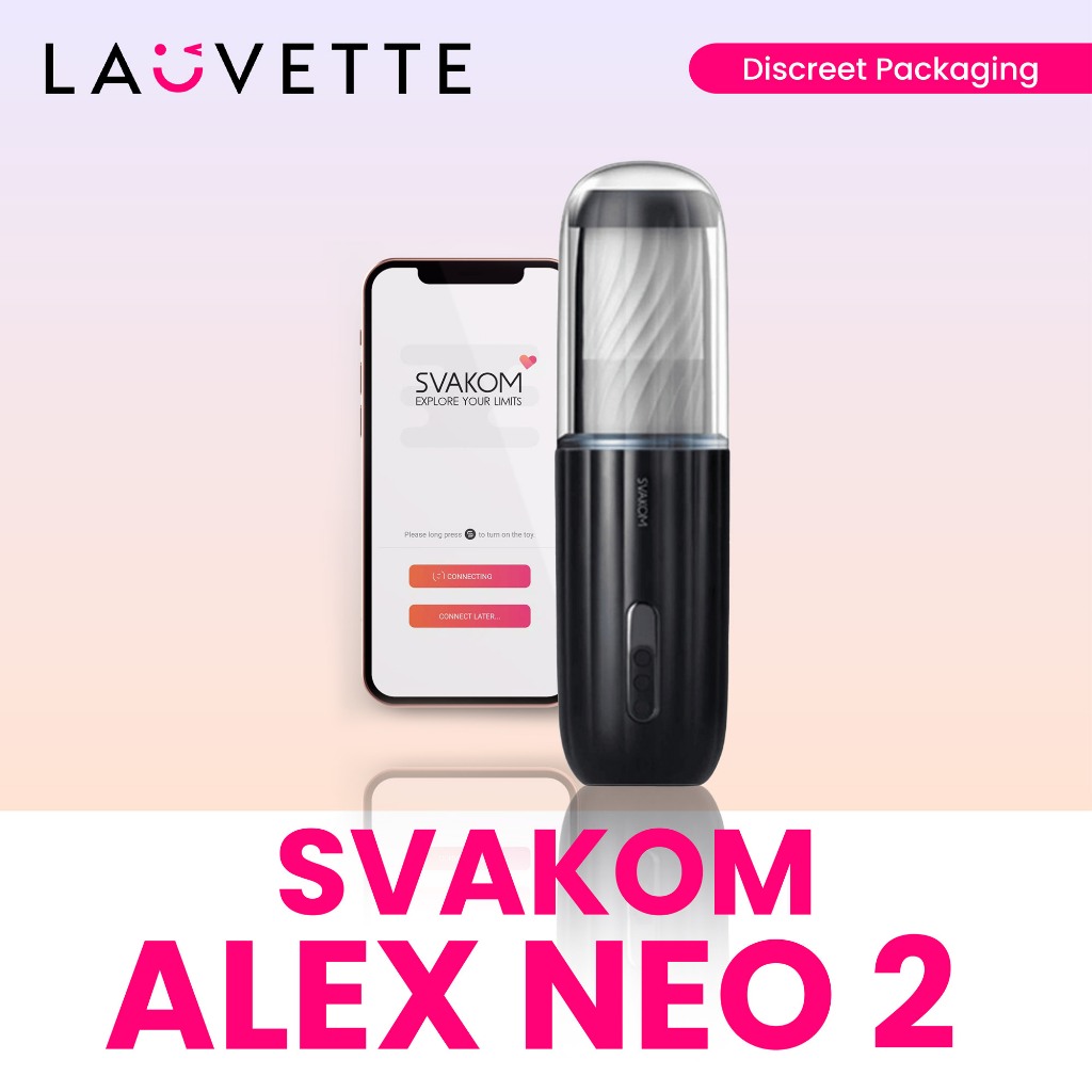 SVAKOM Alex Neo 2 App-Controlled Thrusting Masturbator | Shopee Philippines