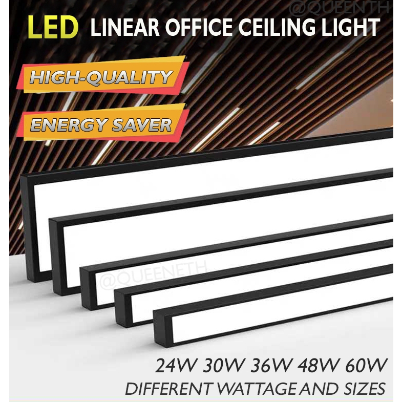 LED Linear Light Pendant Light Office Light White Light 24W 30W 36W 48W ...