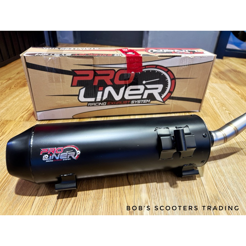 PROLINER Exhaust Pipe NEO SR Black NMAX V2 / AEROX V2 | Shopee Philippines