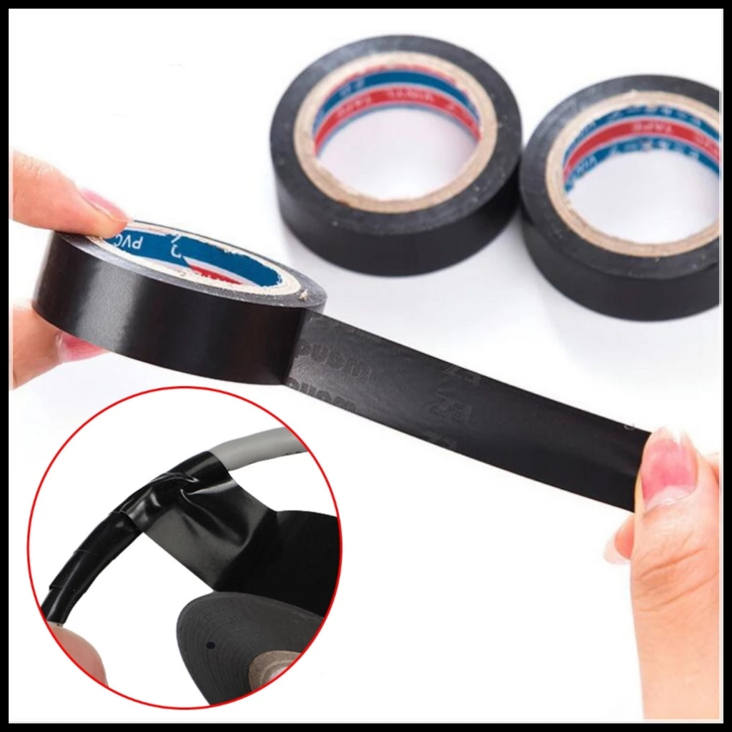 Electrical Tape Black Tape Wire Strong Insulating Electrical Tape PVC ...