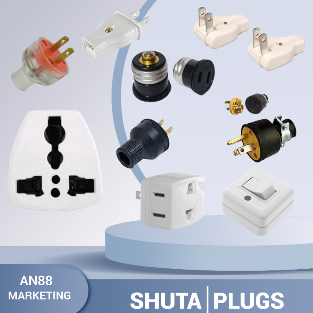 Snap Switch,Universal Socket Adaptor Shuta Plugs ( Rubber /Transparent ...