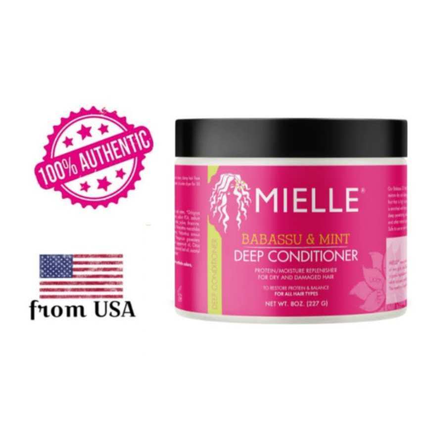 Mielle Organics Babassu & Mint Deep Conditioner 227g | Shopee Philippines