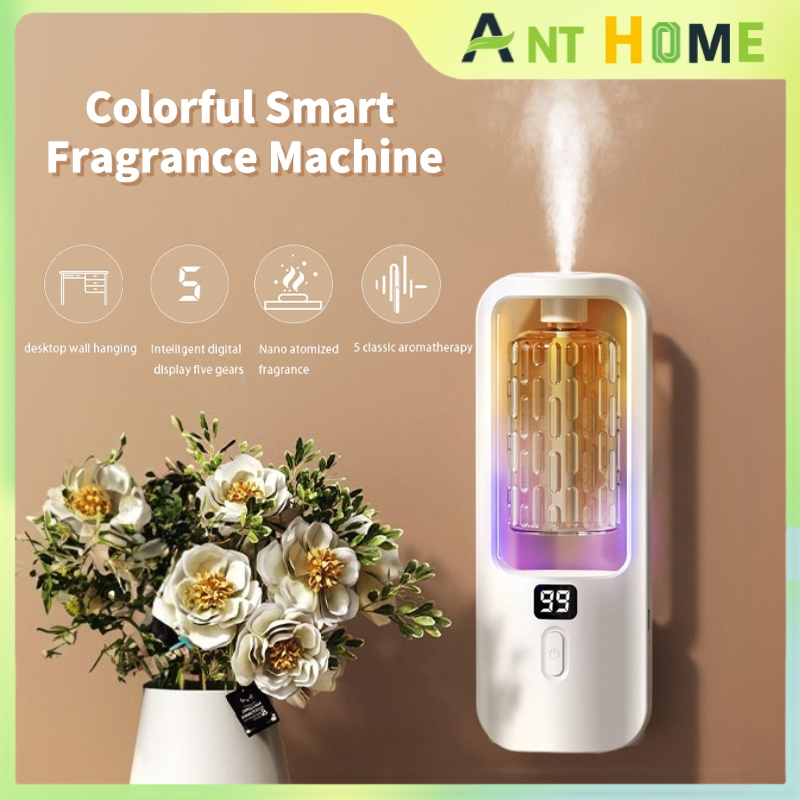 Digital Display Automatic Diffuser Rechargeable Diffuser Automatic Fragrance Diffuser | Shopee ...