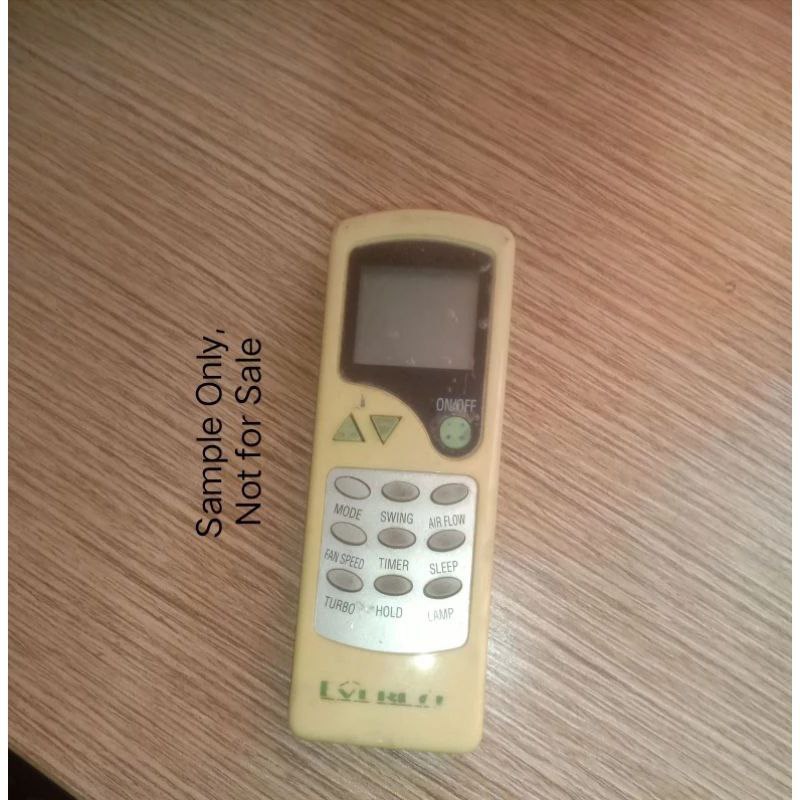 Everest Aircon Remote, Replacement Remote ONLY | Shopee Philippines