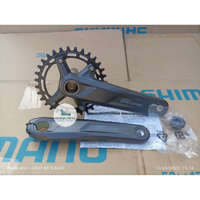 SHIMANO DEORE M5100 CRANKSET WITH BOX 1X11/1X10/2x11 | Shopee Philippines