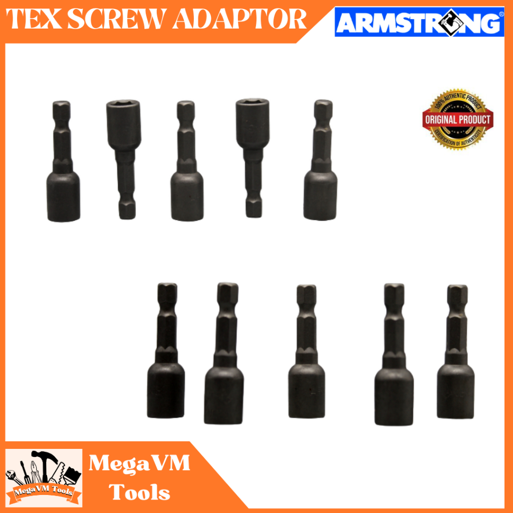 ARMSTRONG TEX SCREW ADAPTOR SET (5PCS) | Shopee Philippines