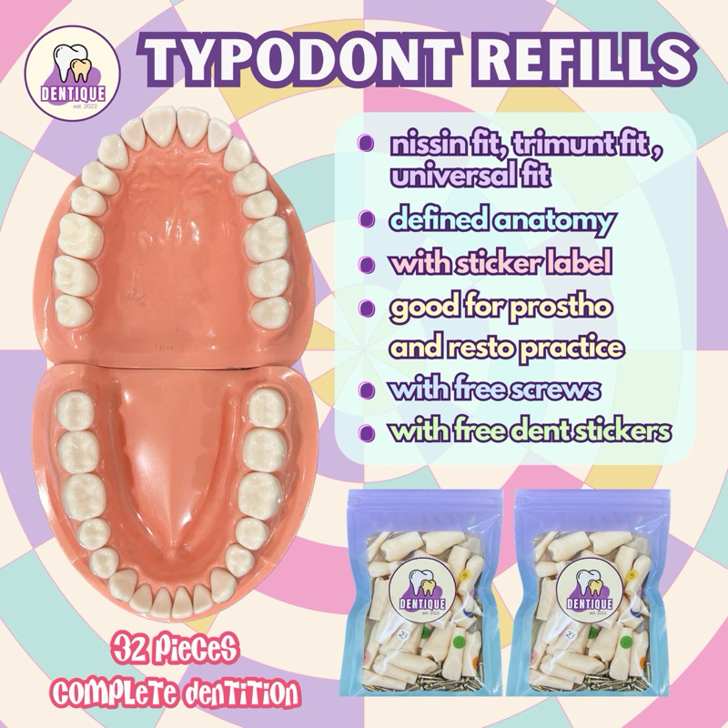 Typodont Refills ( Nissin Fit and Trimunt Fit ) | Shopee Philippines