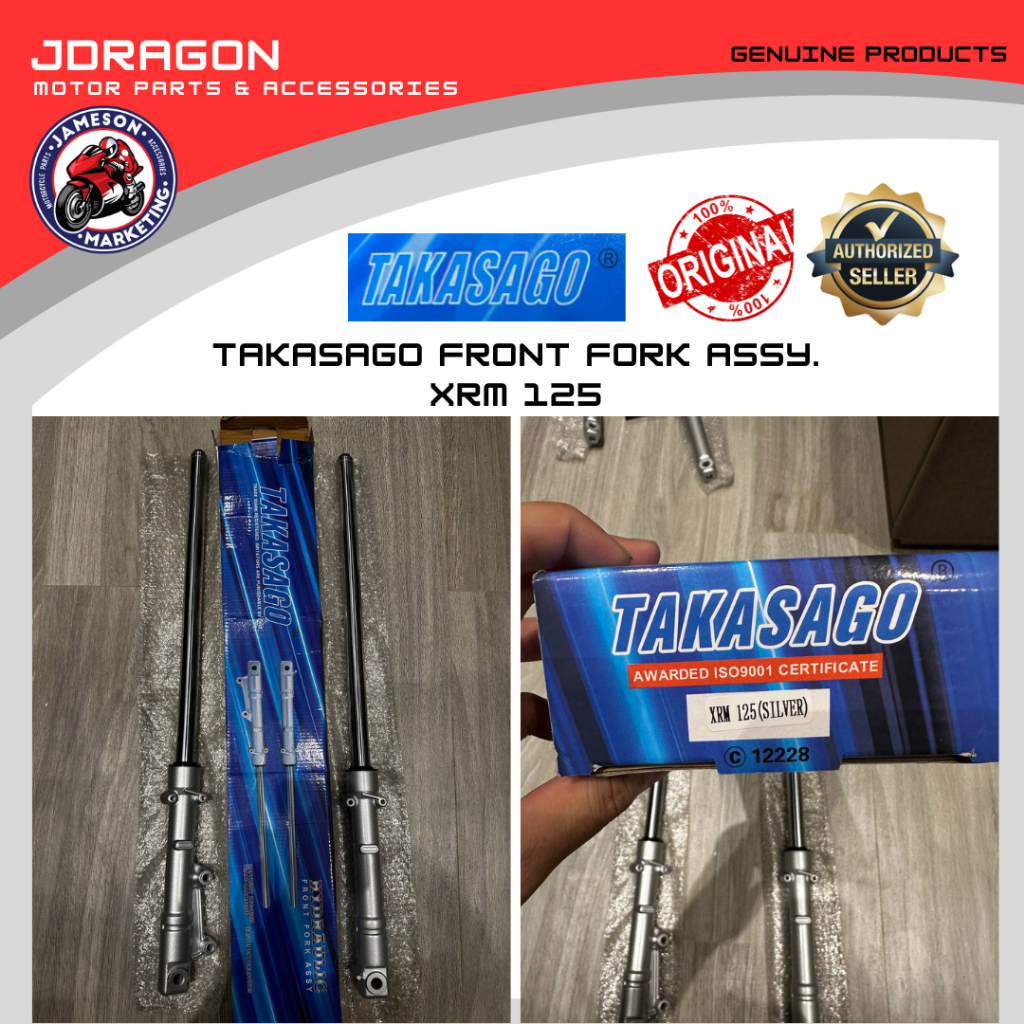 TAKASAGO FRONT SHOCK ABSORBER/FRONT FORK ASSEMBLY (XRM125)(SET ...