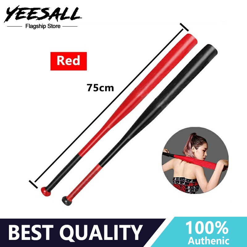 Baseball Bat Bat Black Red Thick Alloy Steel Super Hard 30 Inches ...