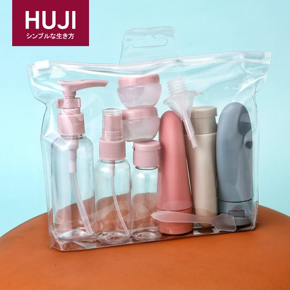 11pcs Travel Bottles Set Travel Size Containers Cosmetic Skincare ...