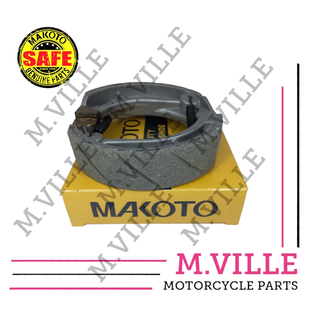 Honda TMX Alpha 125 Rear / Front Brake Shoe | Shopee Philippines