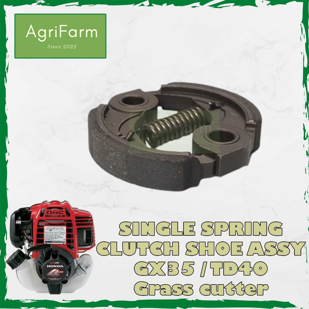 HEAVY DUTY Clutch Shoe Assy Clutch Lining IRON GX35 TD40 4 stroke 2 ...