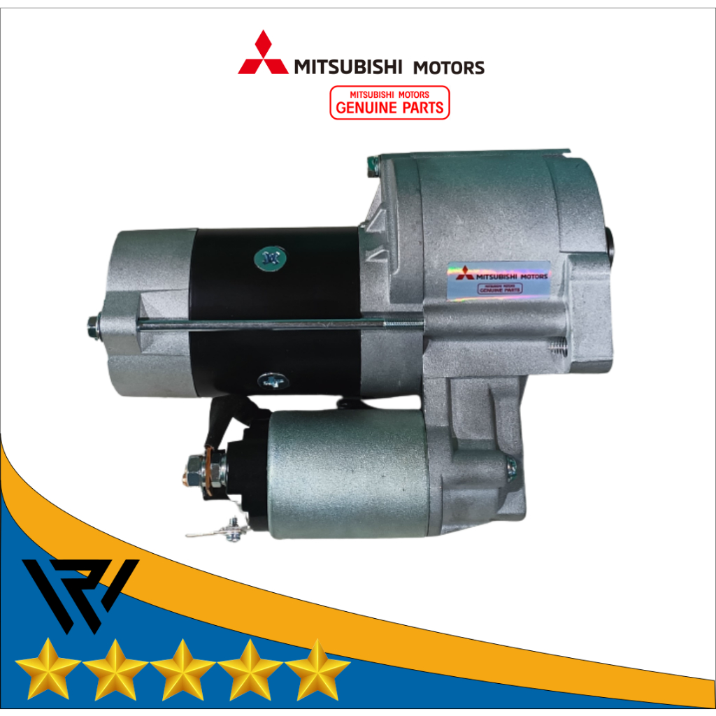 MITSUBISHI 4M40 STARTER 12V / 10T / 2.0KW 6 MONTHS WARRANTY | Shopee ...