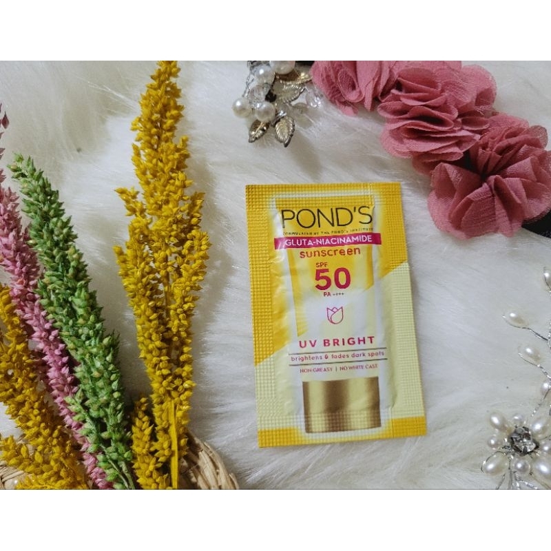 𝐏𝐨𝐧𝐝𝐬 2ml 𝗚𝗹𝘂𝘁𝗮-𝗡𝗶𝗮𝗰𝗶𝗻𝗮𝗺𝗶𝗱𝗲 𝗦𝘂𝗻𝘀𝗰𝗿𝗲𝗲𝗻 𝗦𝗣𝗙 𝟱𝟬 𝗣𝗔 ++++ | Shopee Philippines