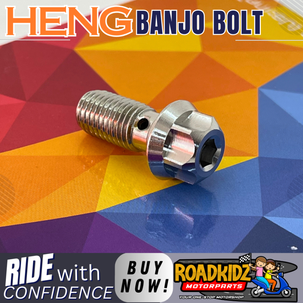 HENG CNC BANJO BOLT UNIVERSAL 1.25 | Shopee Philippines