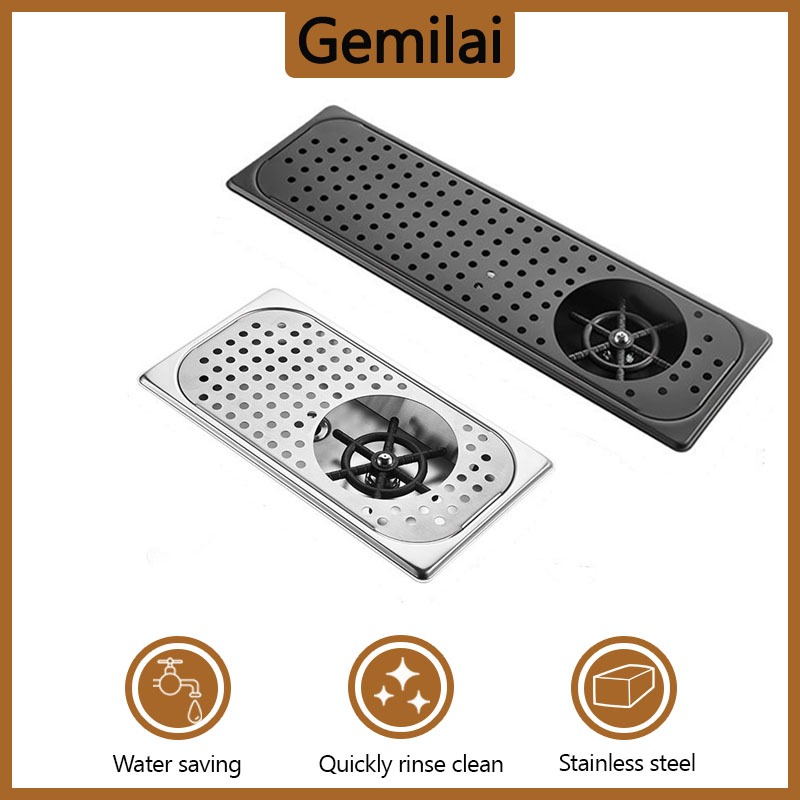 Coffee Bar Pitcher Glass Rinser Automatic Cup Washer for Wash Beer Milk ...