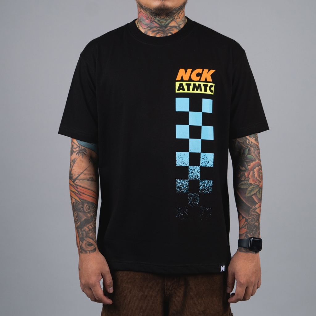 Nick Automatic "MYSTERY WAVE" Black T-shirt | Shopee Philippines