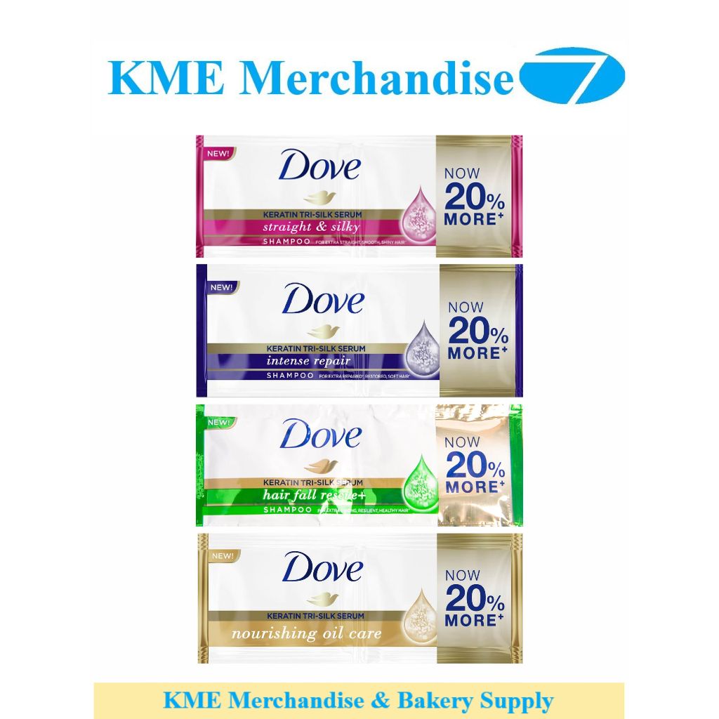 Dove Shampoo ( 12ml ) 12's | Shopee Philippines