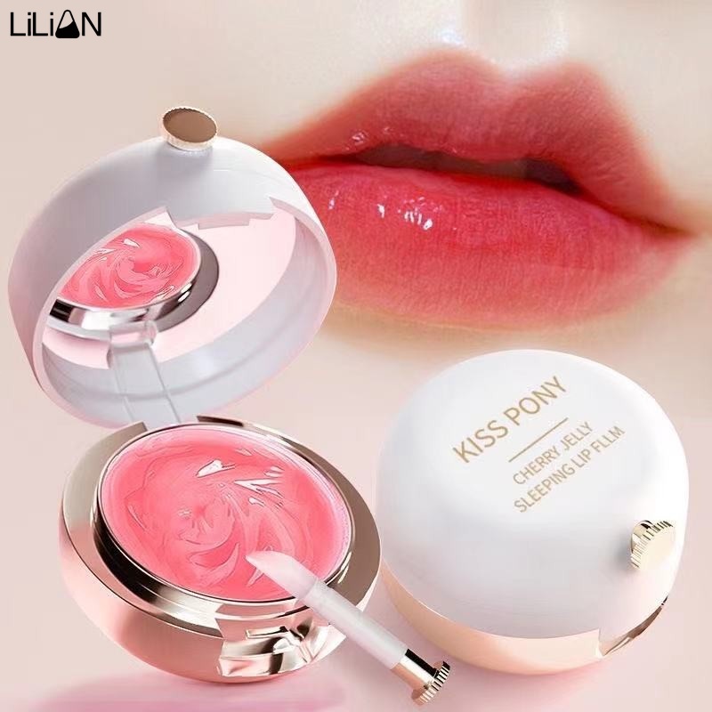KISS PONY Lip Mask Fade Lip Wrinkles Moisturizing/Lip Glaze Lip Balm ...