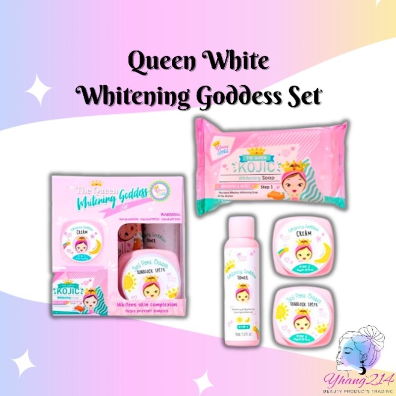 The Queen Whitening Goddess Set by Queen White | Shopee Philippines