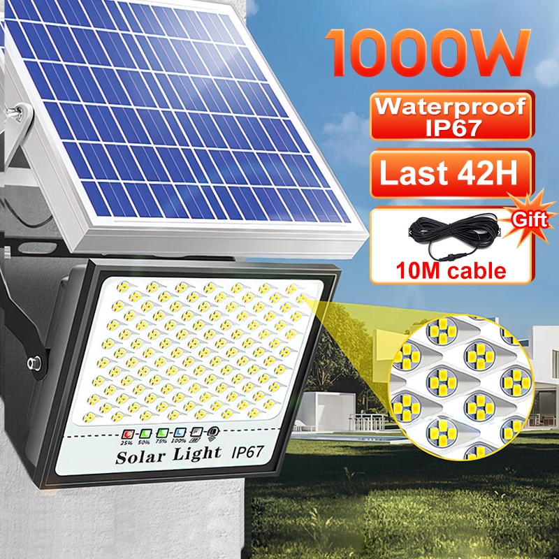 solar light outdoor waterproof IP67 solar led flood lamp solar street ...