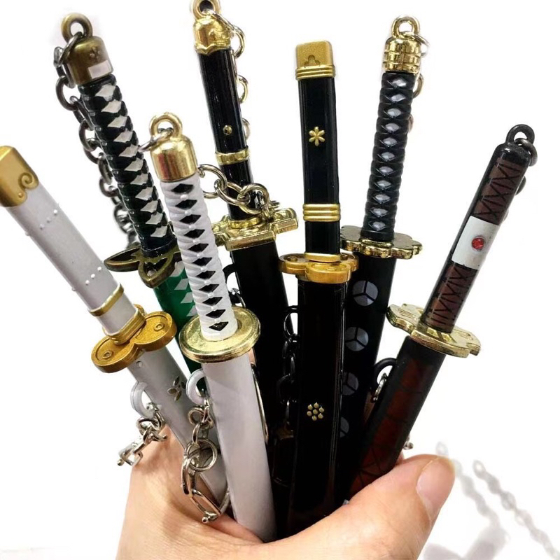 Anime One Piece Zoro Sword Keychains | Shopee Philippines