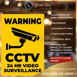 Shop cctv signage for Sale on Shopee Philippines