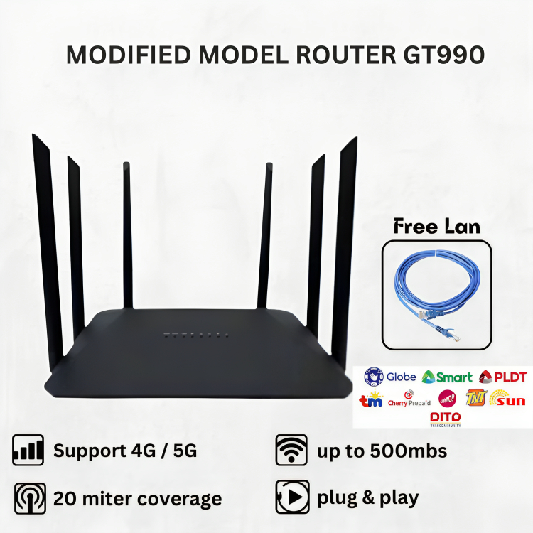 Fast Delivery Modified WIFI Modem Turbo Router GT990 Router Modified ...
