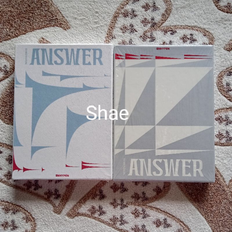 ENHYPEN DIMENSION ANSWER OFFICIAL SEALED ALBUM WITH FOLDED POSTER ...