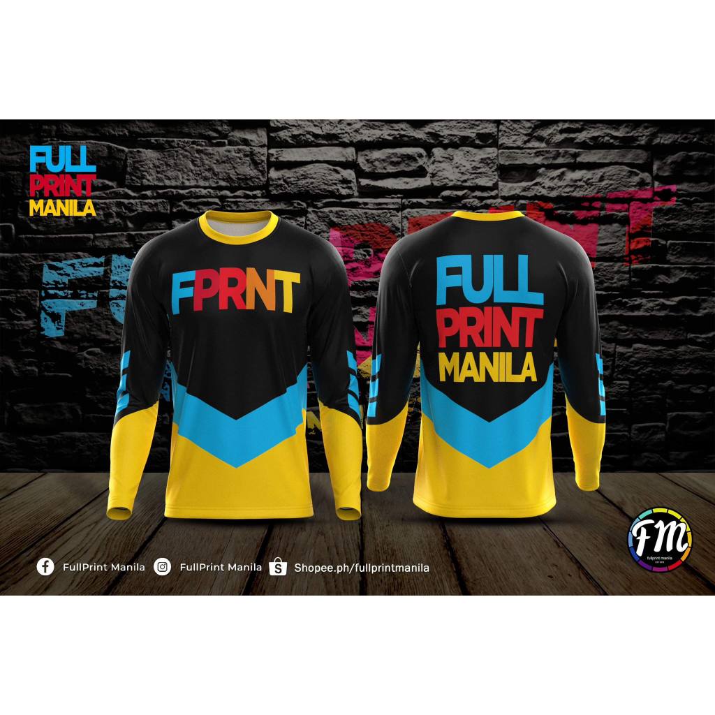 NEW FULLPRINT RIDING JERSEY FULL SUBLIMATION | Shopee Philippines