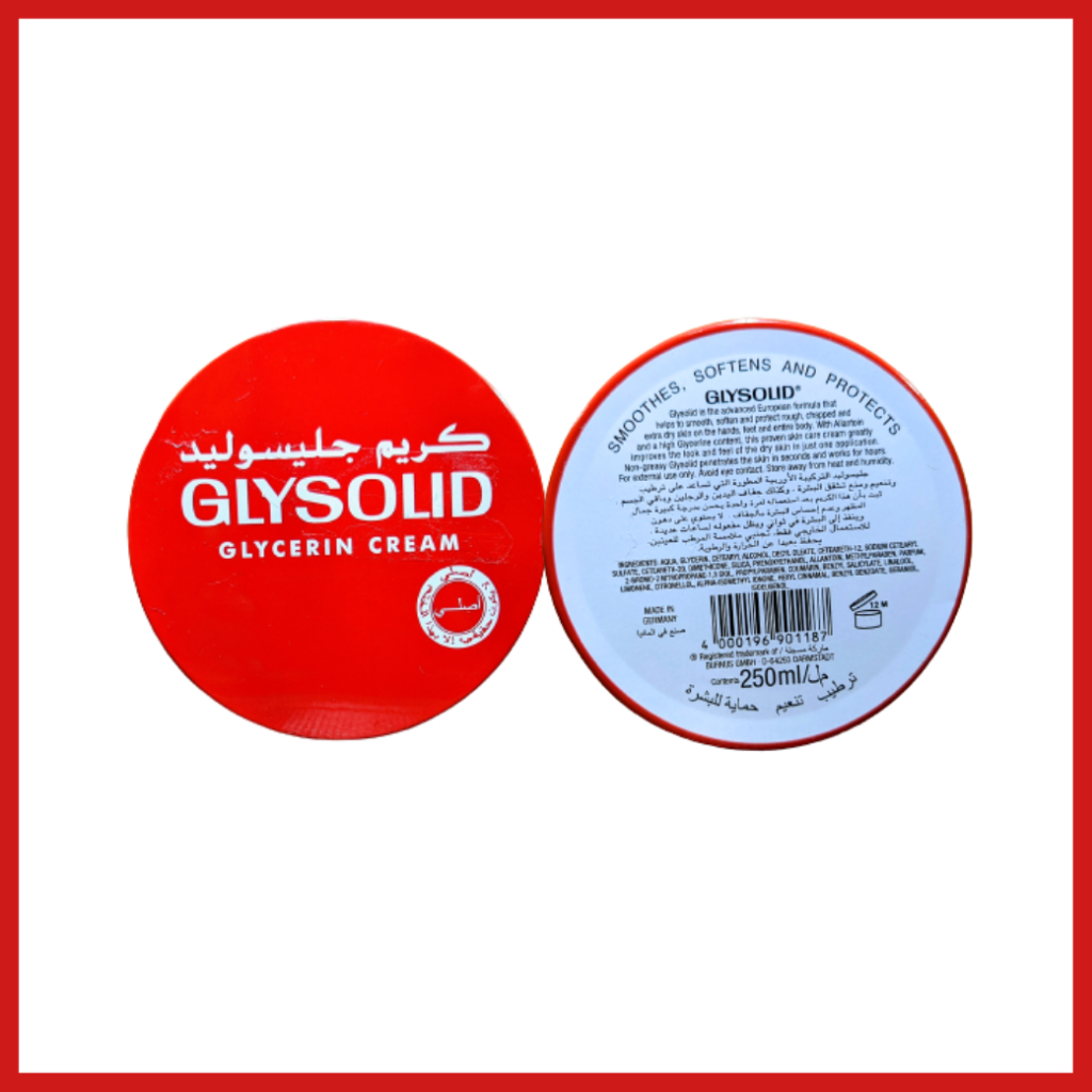 Glysolid Glycerin Cream 250ml From Qatar | Shopee Philippines