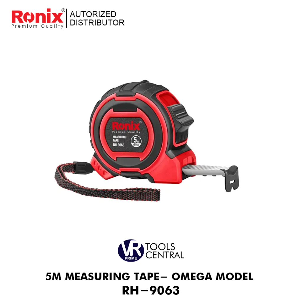 Ronix® by VR Prime - 5mx25mm Measuring Tape (RH-9063) | Shopee Philippines