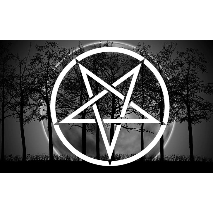 Pentagram Star Symbol - CAR/Motorcycle - VINYL STICKER | Shopee Philippines
