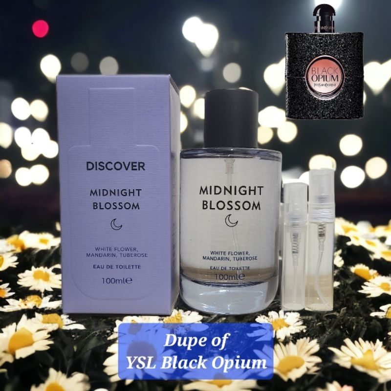 [DECANT] AUTHENTIC M&S MIDNIGHT BLOSSOM EDT (dupe of Black Opium) | Shopee Philippines