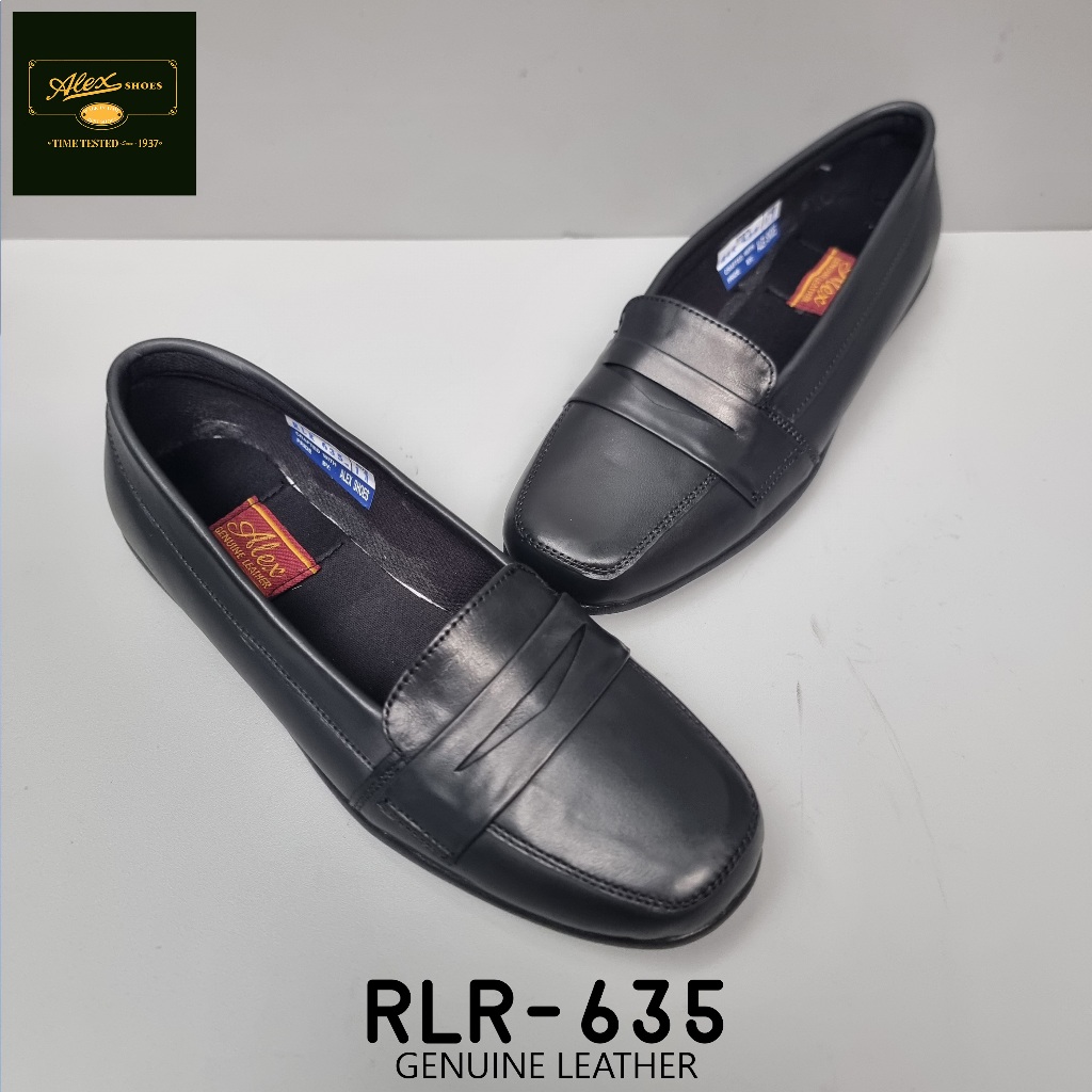 ALEX SHOES PLUS SIZE 11 TO 14 GENUINE LEATHER BLACK WOMEN'S SHOES FOR ...