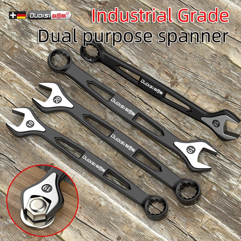 Combination wrench Open end wrench Double Open End Spanner (OPEN/CLOSE ...