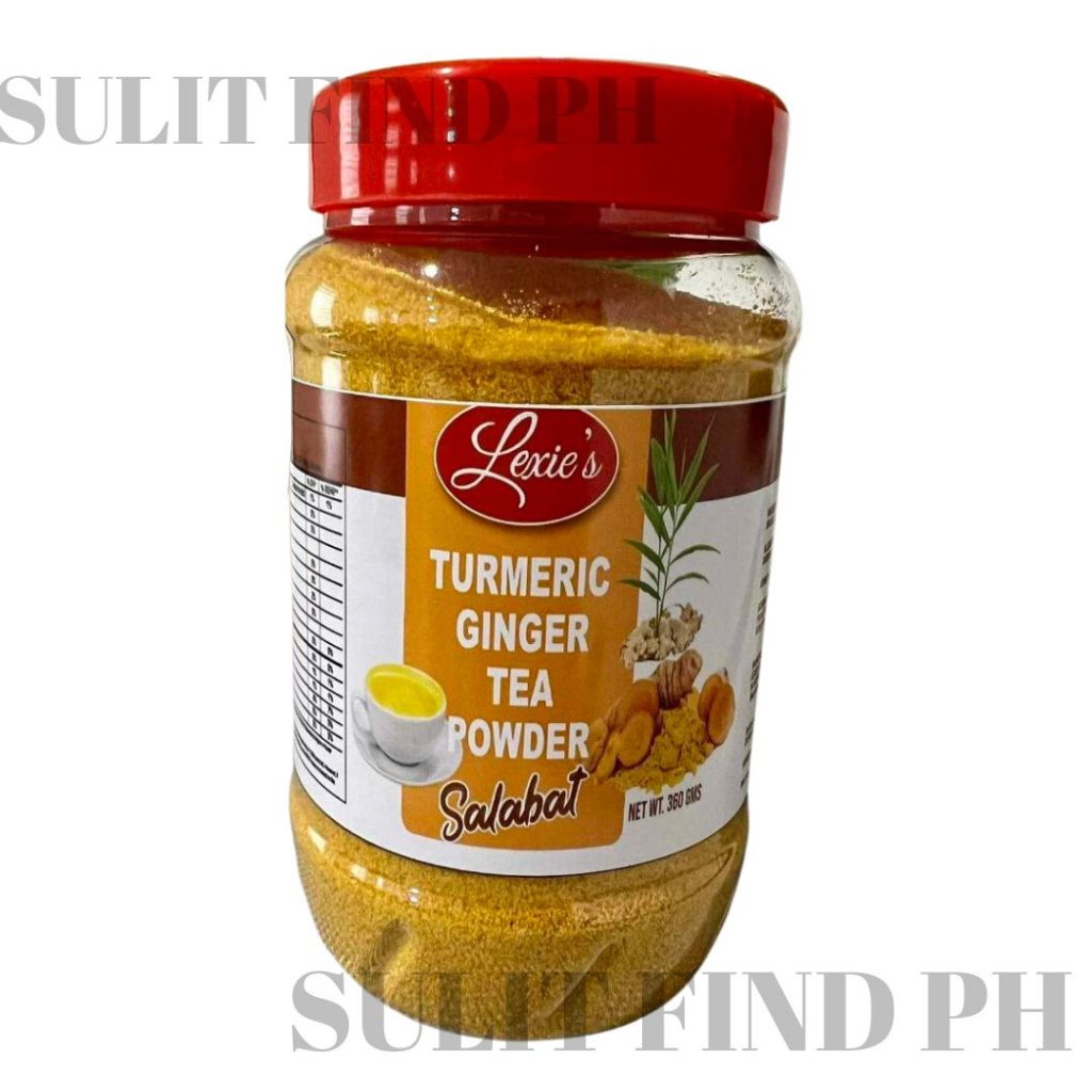 Lexies Turmeric Ginger Tea Salabat Powder 360g | Shopee Philippines