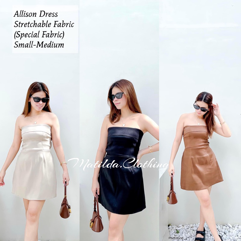 ALLISON MINI DRESS (stretchable) | matilda.clothing | Shopee Philippines