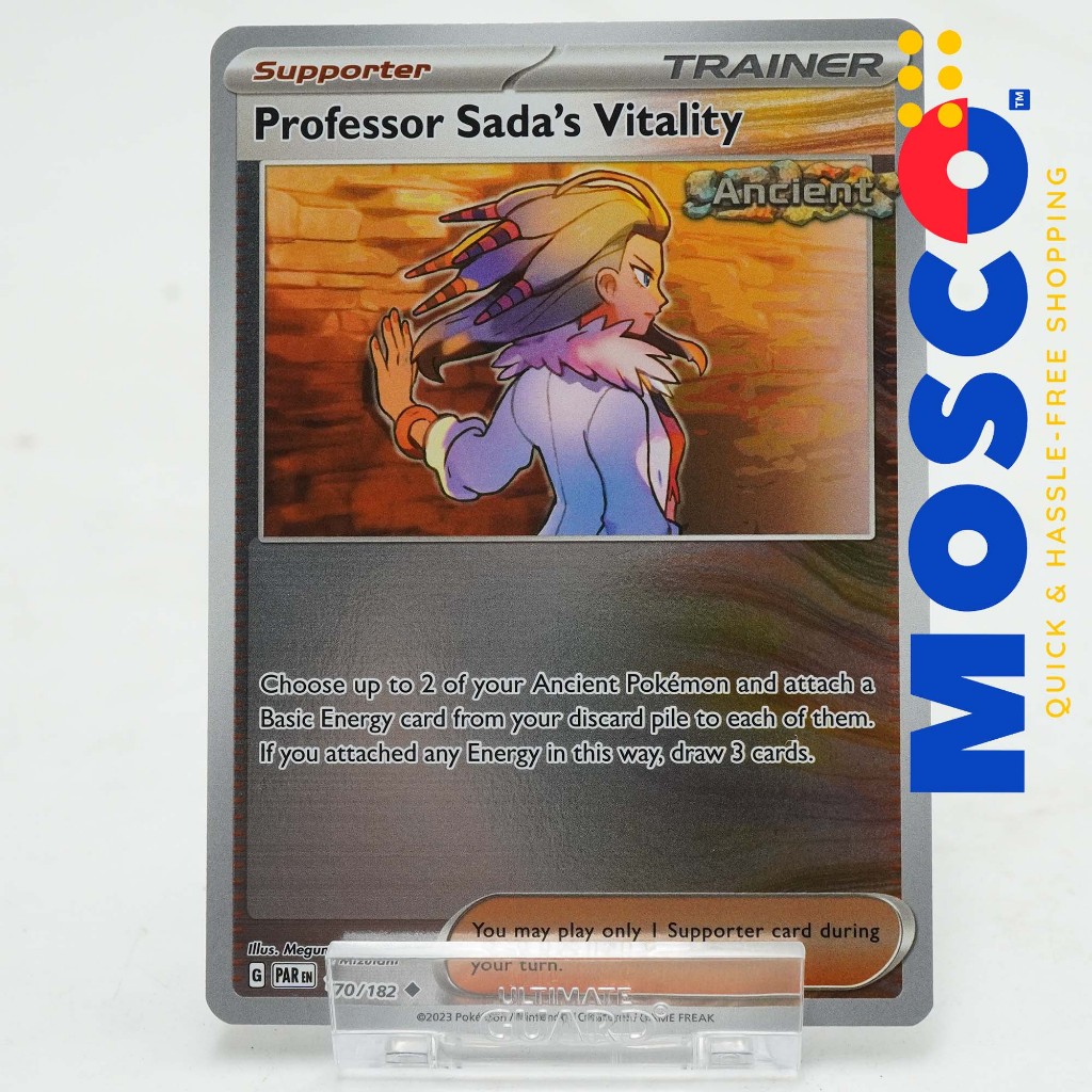 Professor Sada's Vitality - 170/182 - Uncommon | Paradox Rift | Pokemon ...