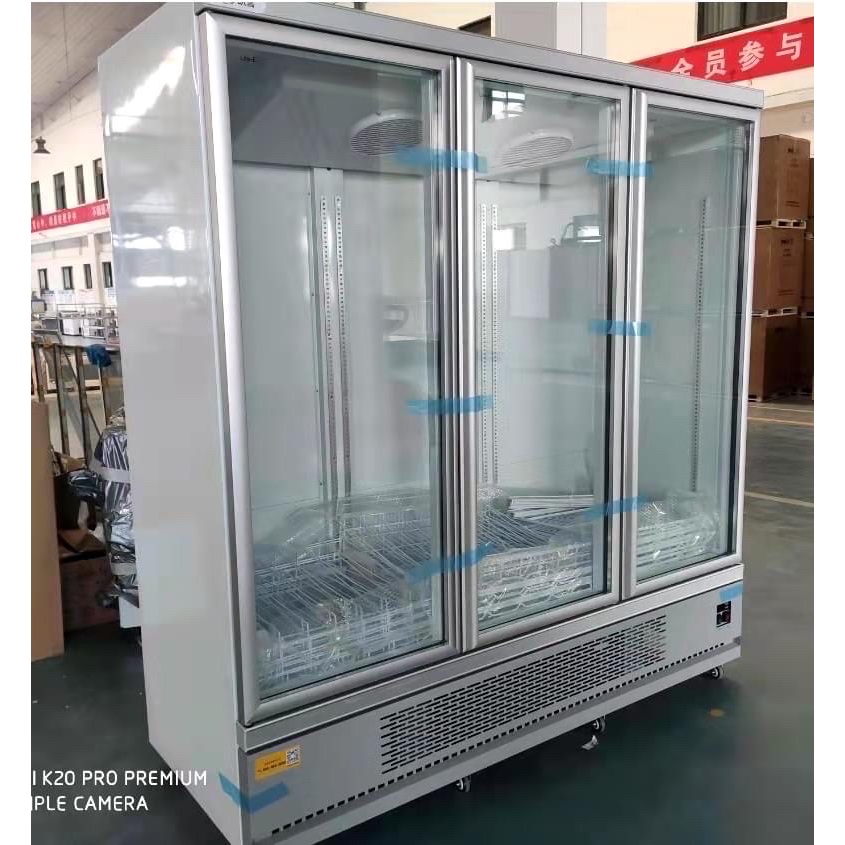 Brand new 3 vertical doors display chiller | Shopee Philippines
